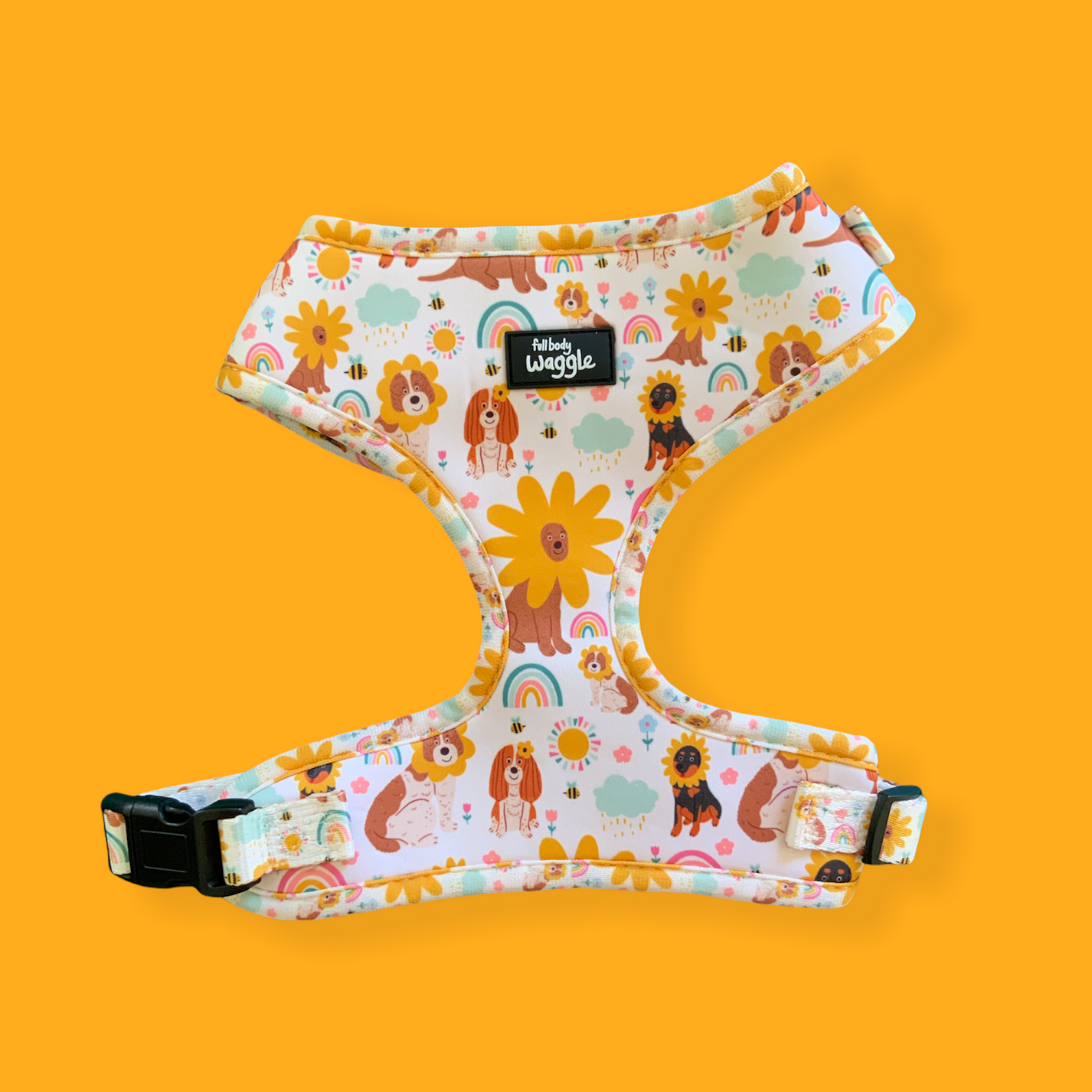 Flower Pups - Adjustable Harness – Full Body Waggle